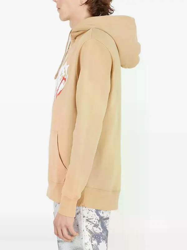 ALIVE & MORE Graphic Print Drawstring Hoodie