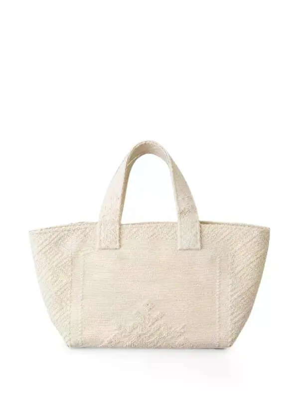 LE DAF Crochet-knit Tote Bag
