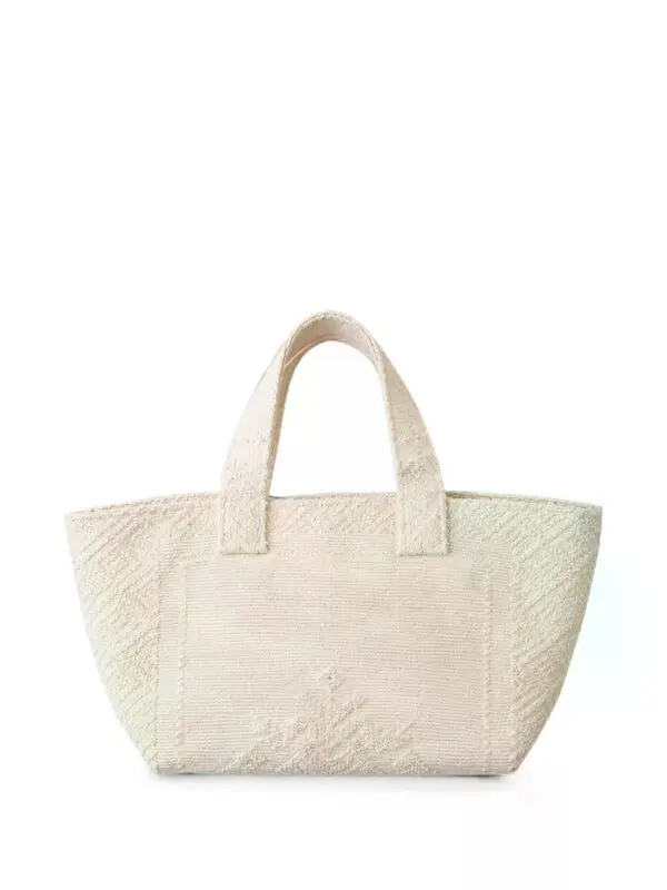 LE DAF Crochet-knit Tote Bag