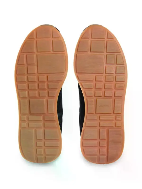 Calvin Klein Print Panelled Low-top Sneakers