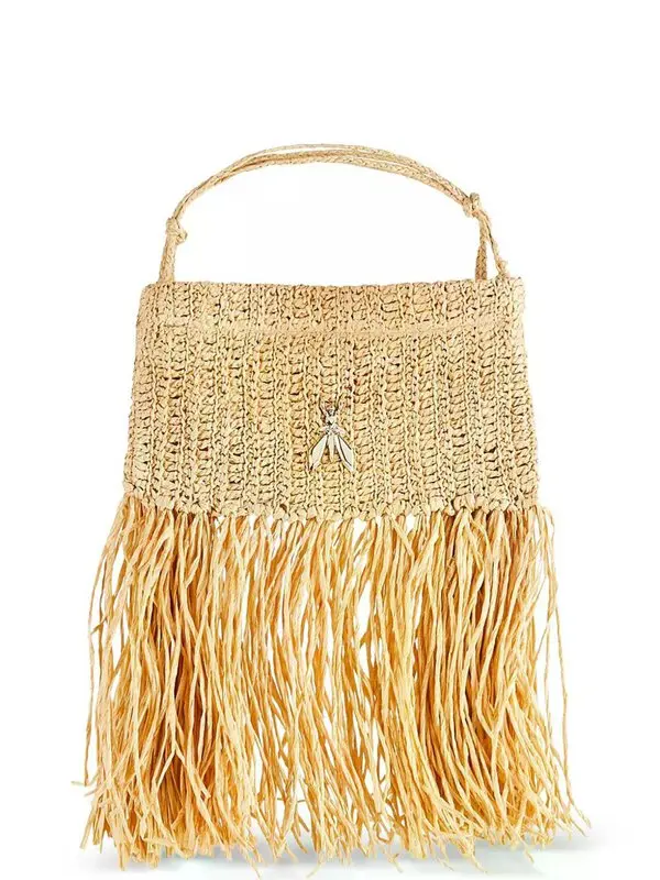 Patrizia Pepe Fringed Shoulder Bag