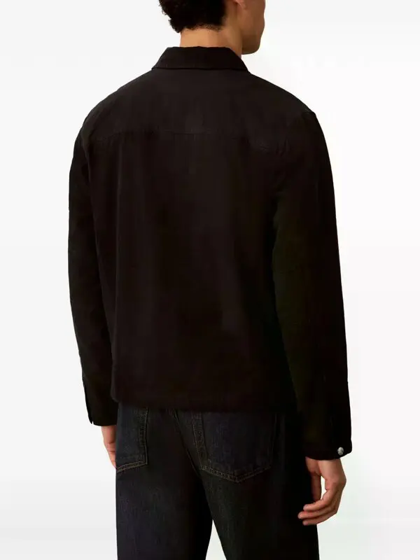 Calvin Klein Patch Zip-up Shirt Jacket