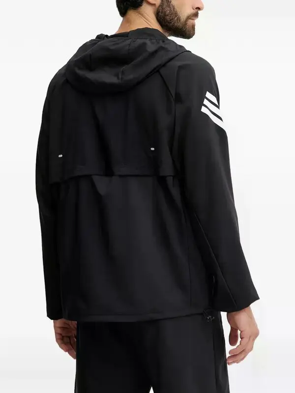 Adidas Hooded Logo-print Jacket