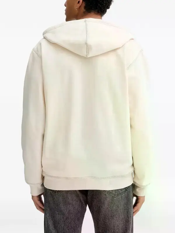 Adidas Contrast Stitch Zip-up Hoodie