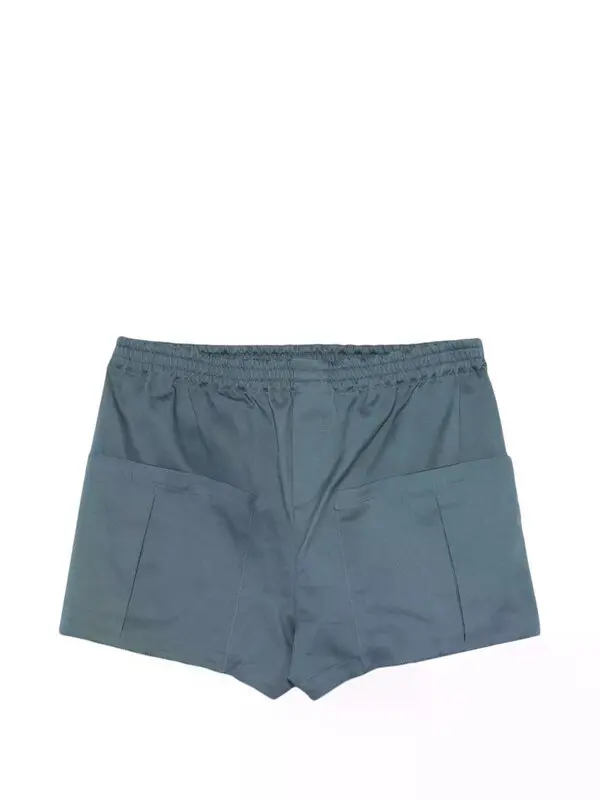 THE M.. Elasticated Waistband Patch-pocket Shorts