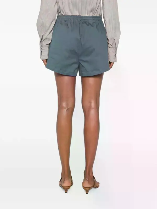 THE M.. Elasticated Waistband Patch-pocket Shorts