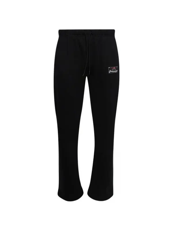 PROTOTYPES Logo-patch Track Pants - Black
