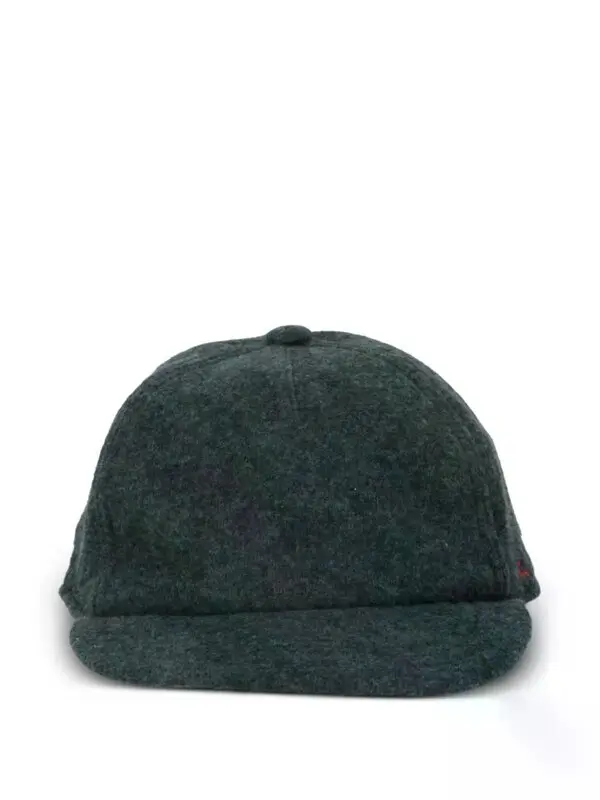 Isaia Felt Baseball Cap - Green