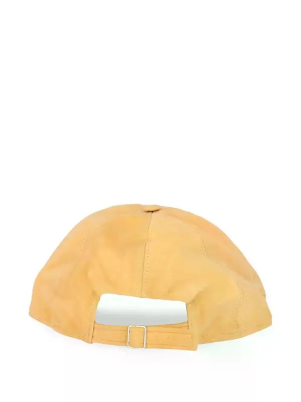 Isaia Leather Baseball Cap