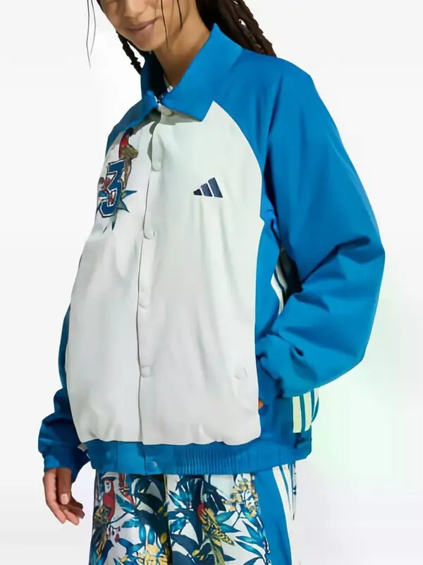 Adidas Farm Rio X Embroidered Parrot Bomber Jacket
