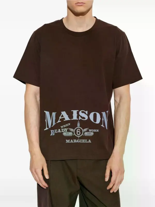 MAISON MARGIELA Logo-print T-shirt