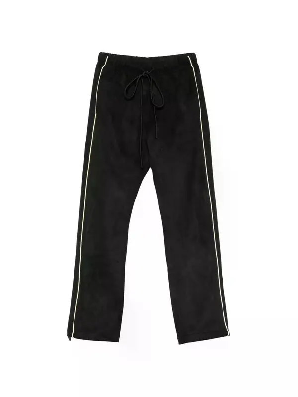 Fear Of God Essentials Side-stripe Track Pants - Black