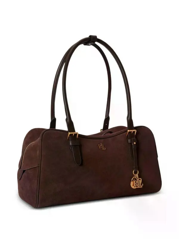 Ralph Lauren Marcy Suede Satchel Bag