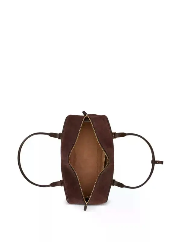 Ralph Lauren Marcy Suede Satchel Bag