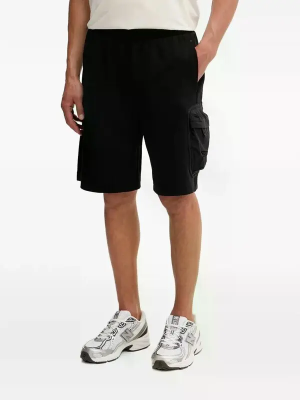EA7 Logo-patch Bermuda Shorts