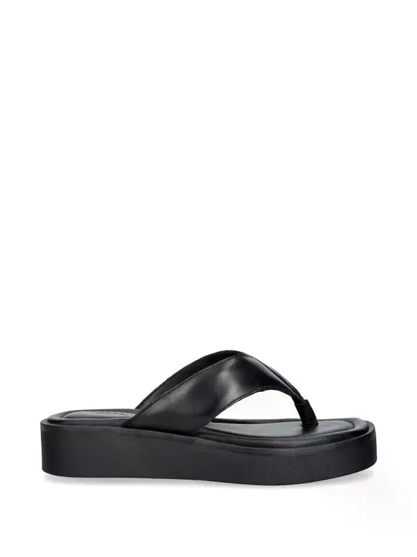 VAGABOND SHOEMAKERS Danya Platform Thong Sandals - Black