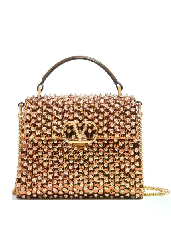 Valentino Garavani Vsling Mini Handbag - Brown