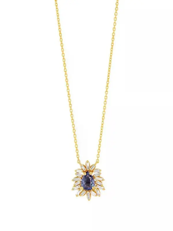 SUZANNE KALAN Yellow Diamond Necklace - Gold