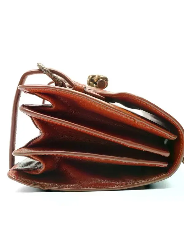 Bottega Veneta 2016-2017 Butterfly-embossed Shoulder Bag