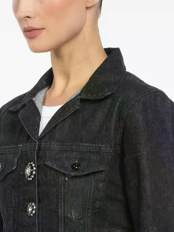MAURIZIO MASSIMINO Embellished Button Jacket