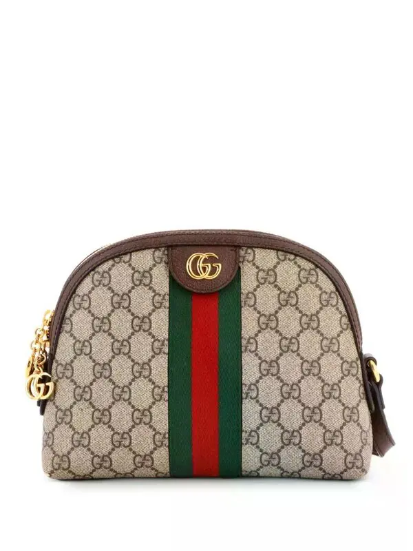 Gucci Ophidia Gg Coated Canvas Small Shoulder Bag