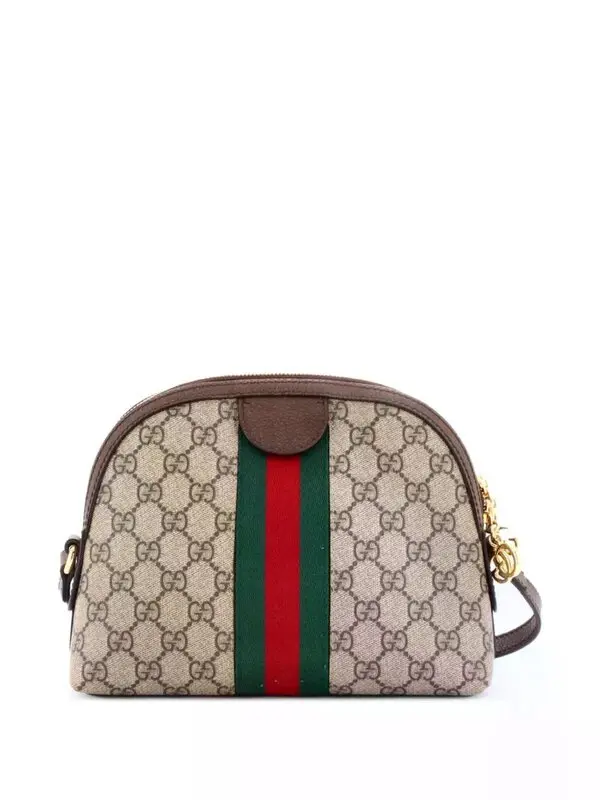 Gucci Ophidia Gg Coated Canvas Small Shoulder Bag