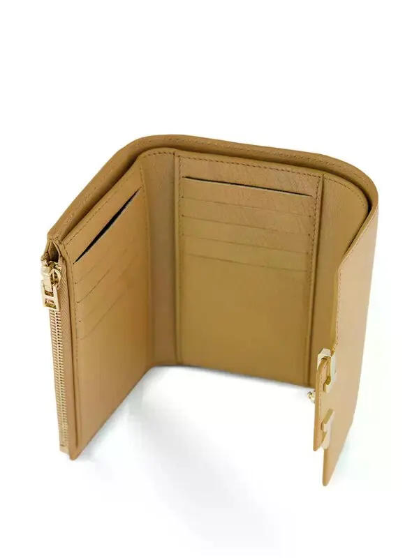 TOM FORD Aube T-clasp Pebbled-leather Wallet
