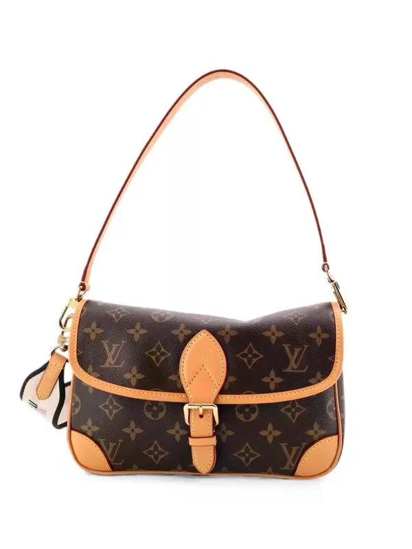 LOUIS VUITTON Monogram Canvas Diane Nm Handbag - Brown