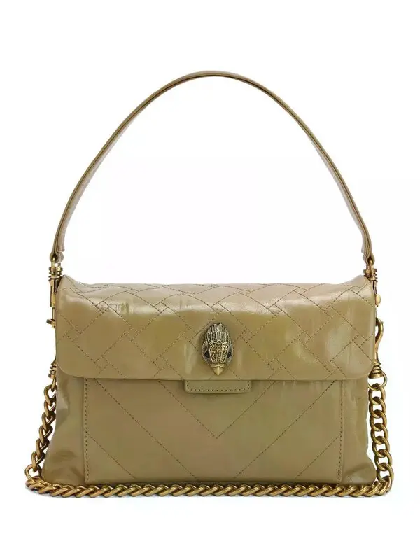 Kurt Geiger Celia Quilted Chain Leather Shoulder Bag
