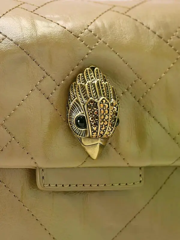 Kurt Geiger Celia Quilted Chain Leather Shoulder Bag