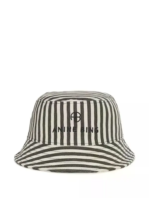 ANINE BING Nick's Bucket Hat - White