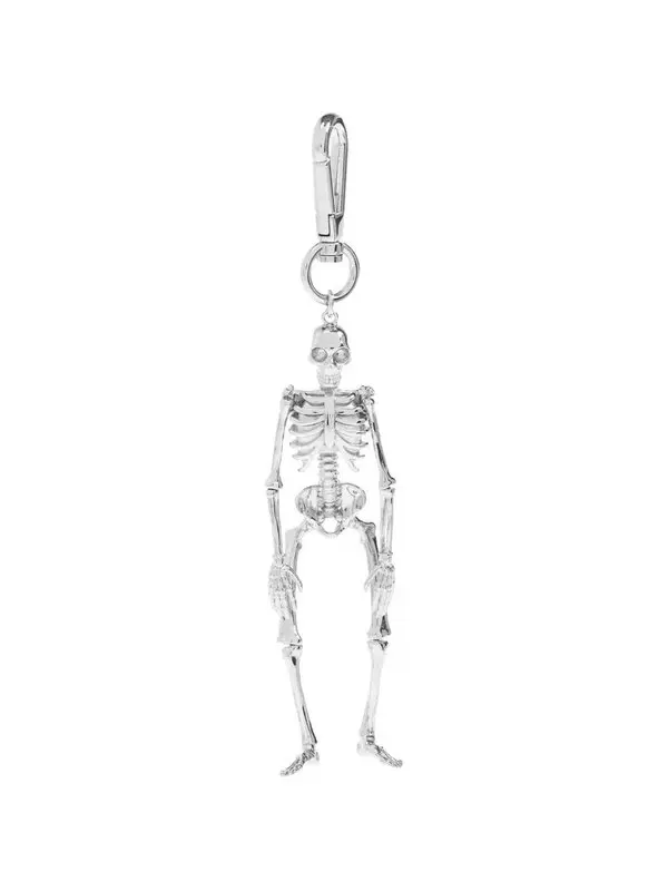 Alexander McQueen Skeleton Motif Keychain