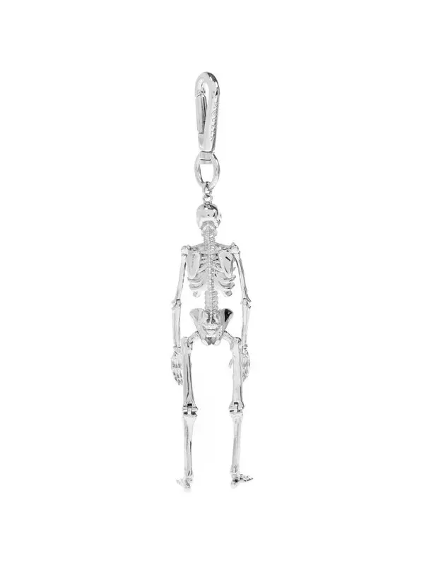 Alexander McQueen Skeleton Motif Keychain