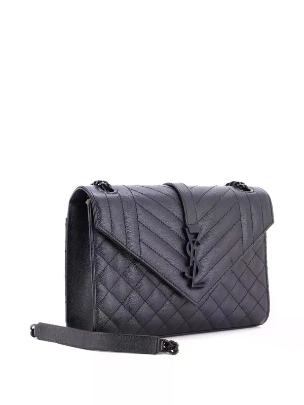 Saint Laurent Monogram Envelope Satchel Shoulder Bag