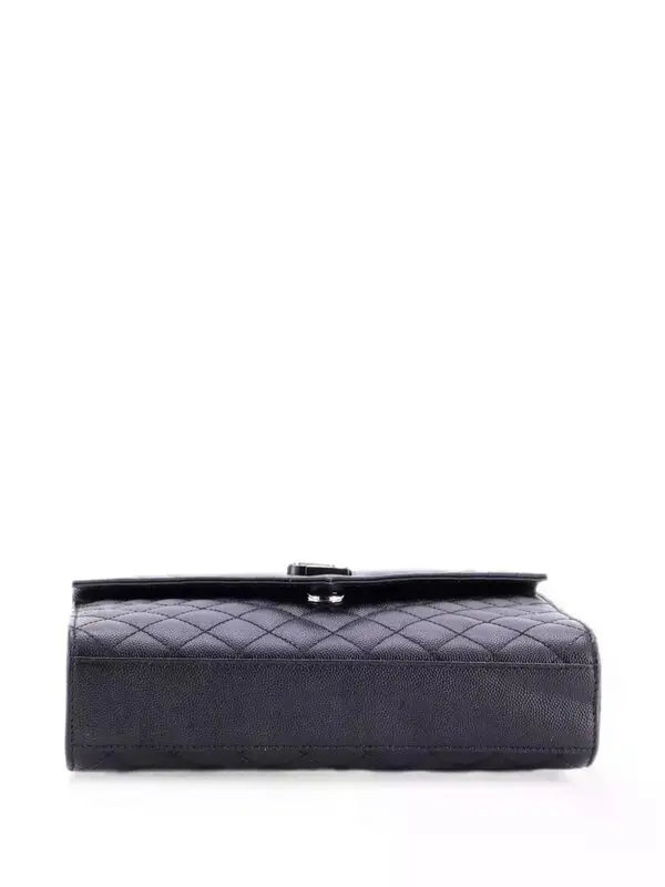 Saint Laurent Monogram Envelope Satchel Shoulder Bag
