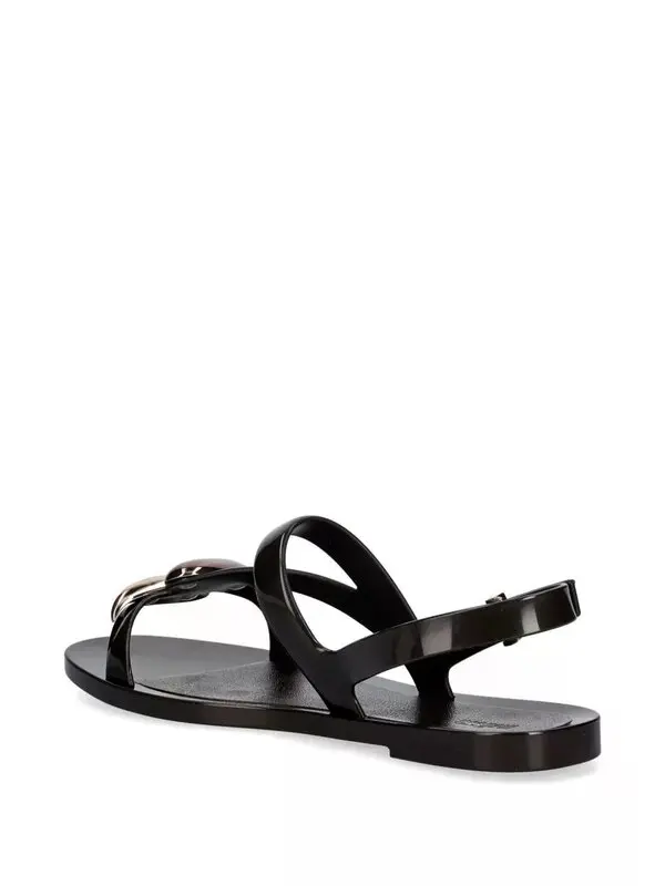 Melissa Metallic Detail Buckle-fastening Sandals
