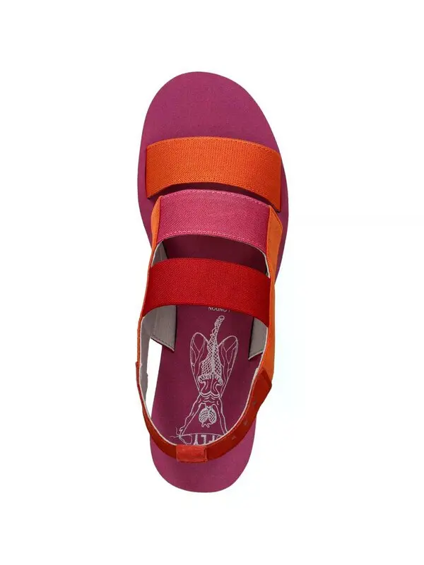 Fly London Multi-strap Platform Sandals