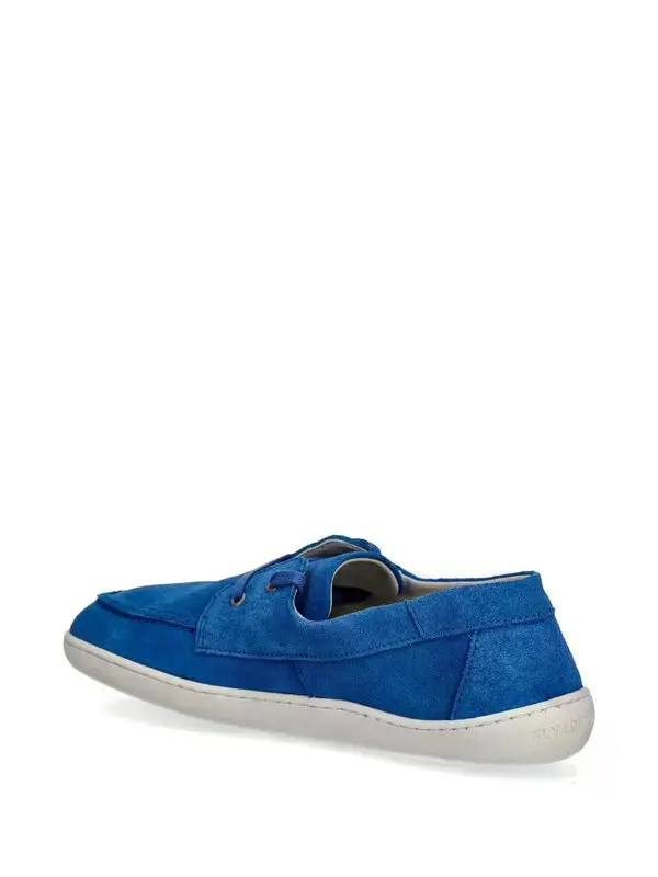 Fly London Suede Lace-up Loafers