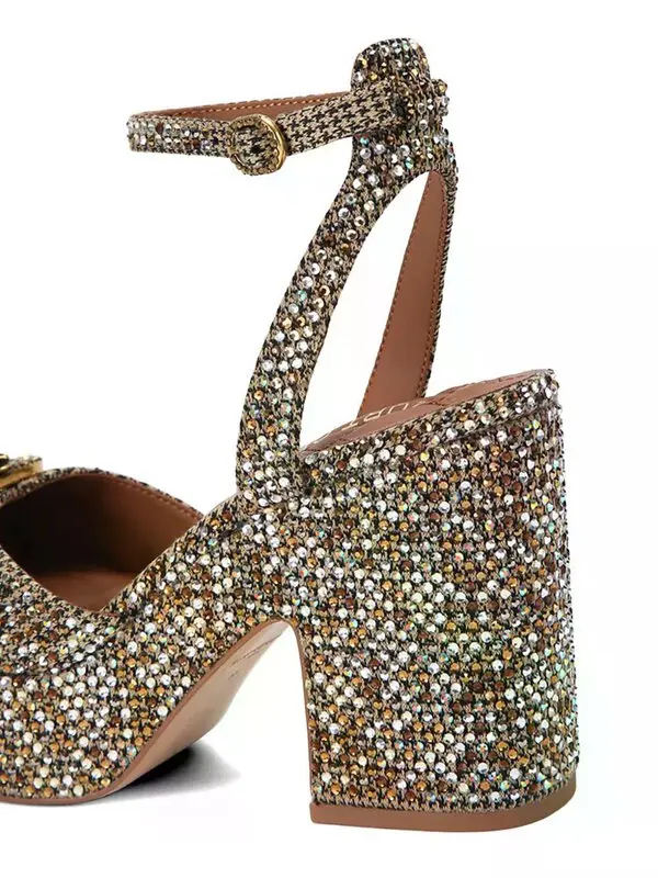 Kurt Geiger Chelsea Crystal-embellished Platform Sandals