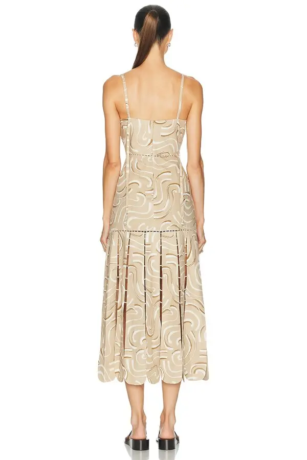 Alexis Bellisse Dress In Beige