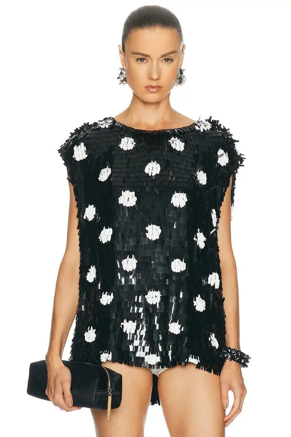 Dries Van Noten Cuzco Top - Black