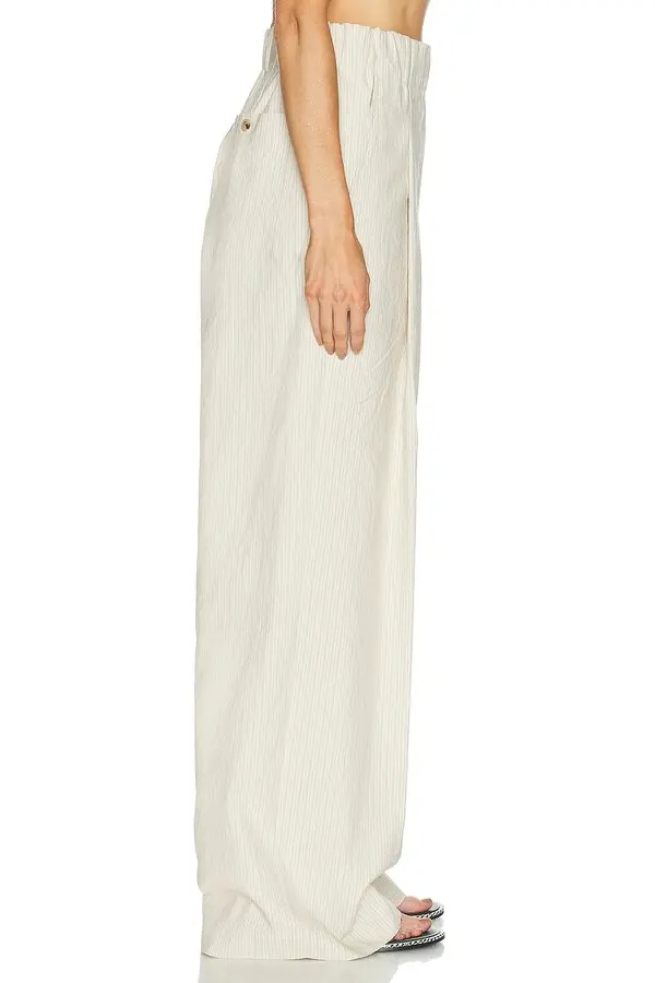 Dries Van Noten Pila Pant In Cream