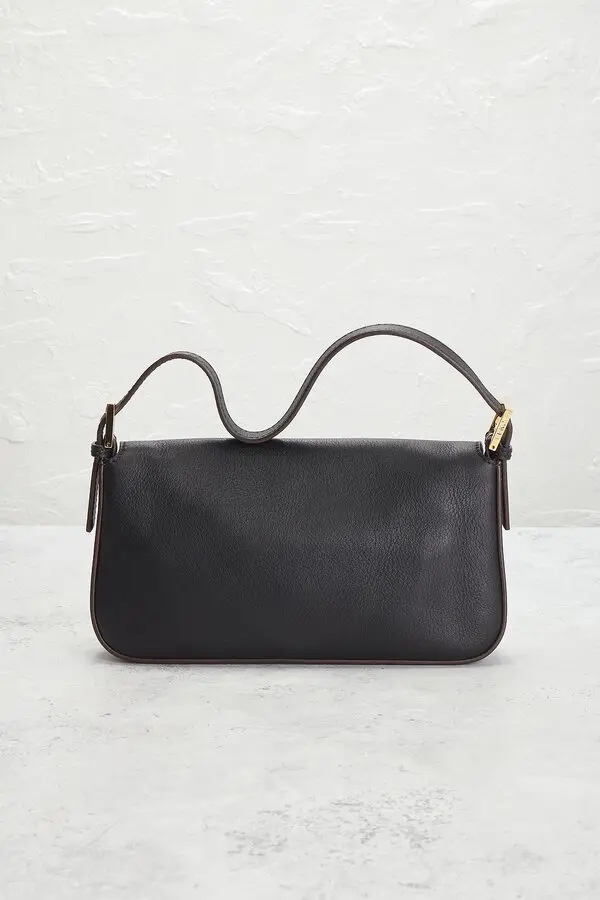 Fendi Baguette Shoulder Bag - Black