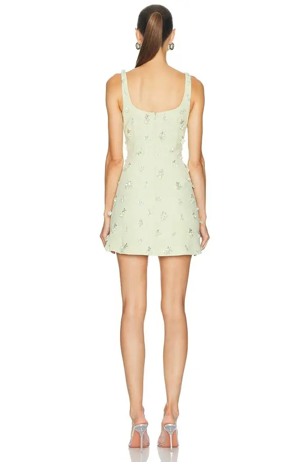 Simkhai Ziva Mini Dress In Green