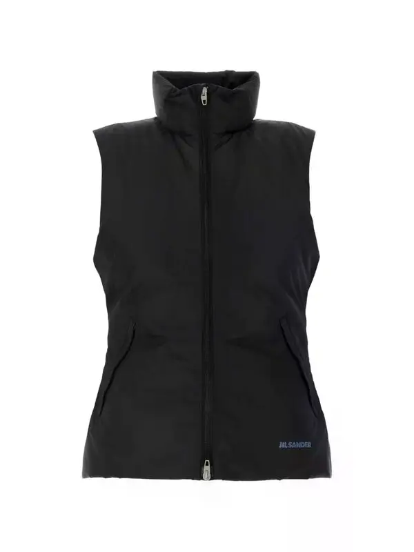 JIL SANDER Padded High-neck Jacket - Black