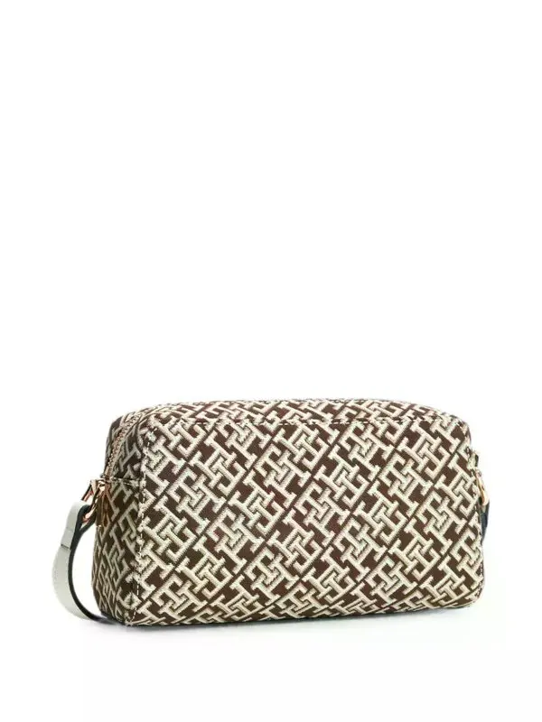 Tommy Hilfiger Monogram Pattern Shoulder Bag