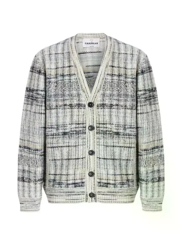 Missoni Check-knit V-neck Cardigan