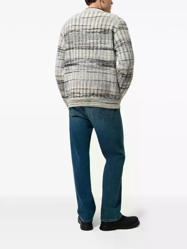 Missoni Check-knit V-neck Cardigan