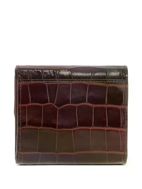Roberto Cavalli Croc-effect Logo-lettering Wallet