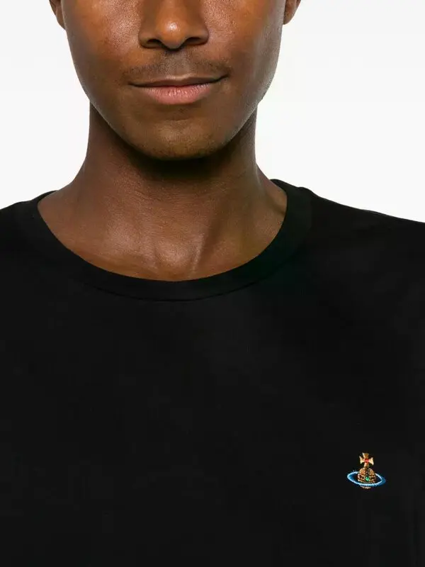 VIVIENNE WESTWOOD Orb-embroidered T-shirt